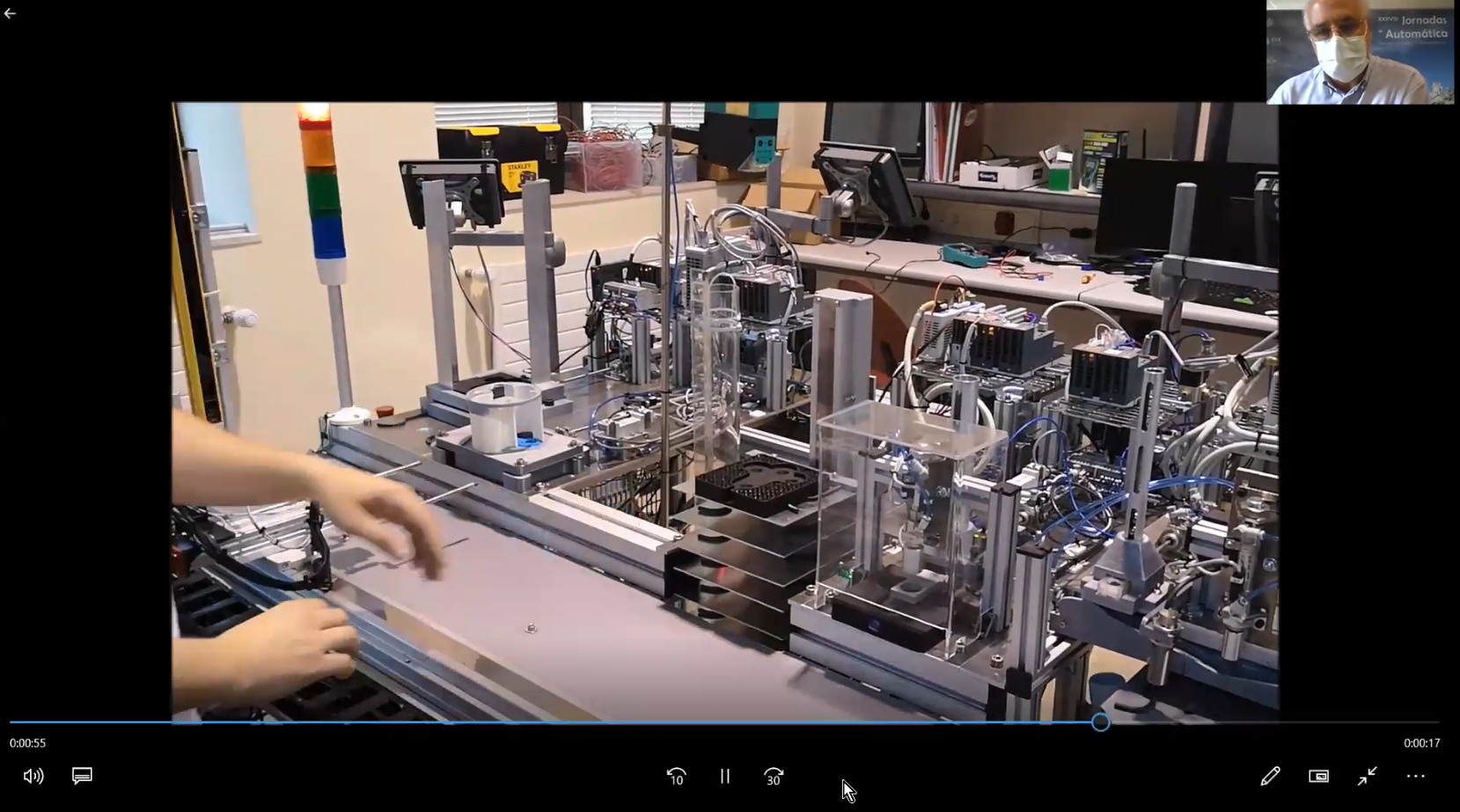 Virtual Lab Tour of University of Oviedo