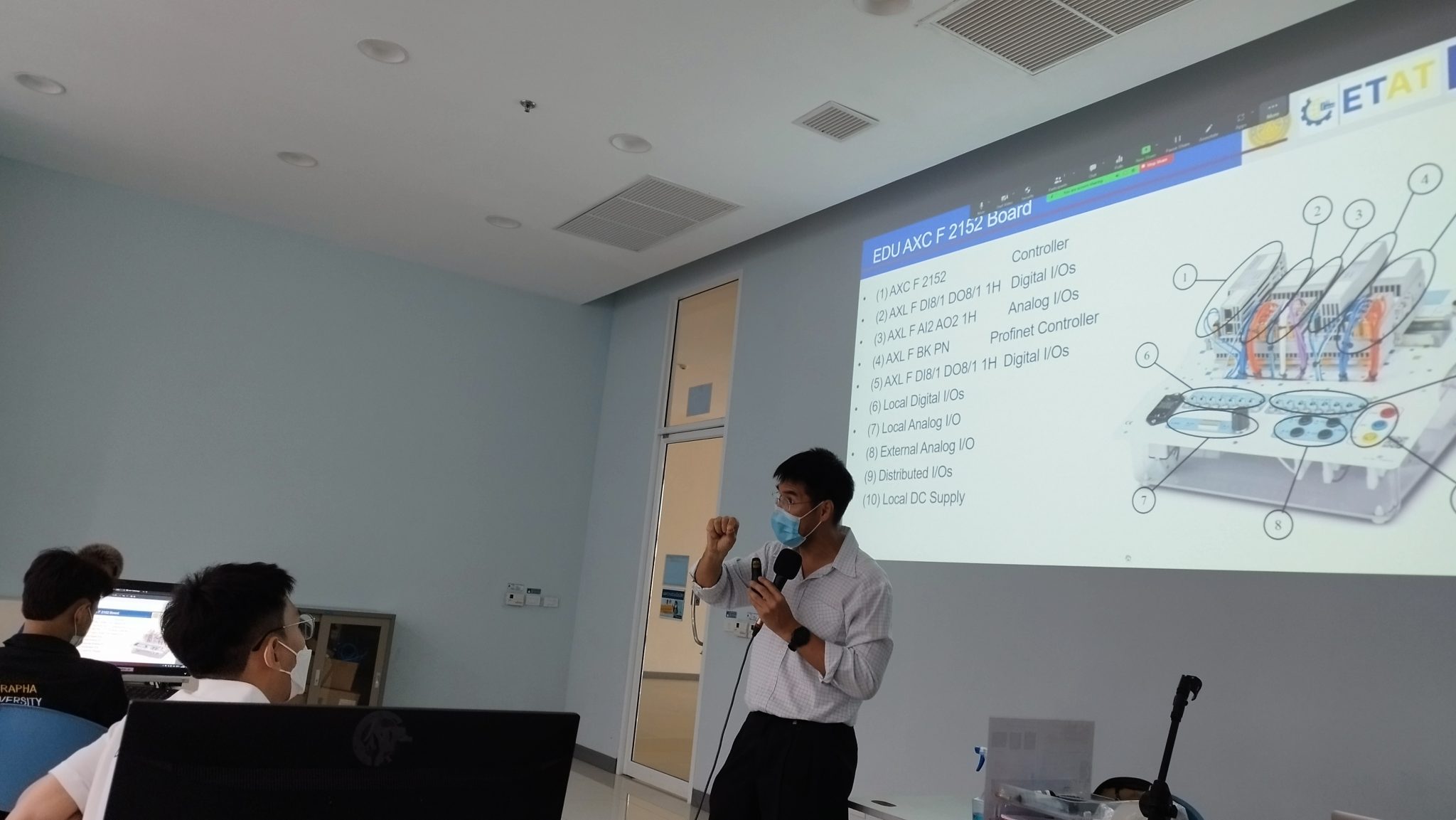 PLCnext Basics and Programming Training at BUU ETAT Training Center